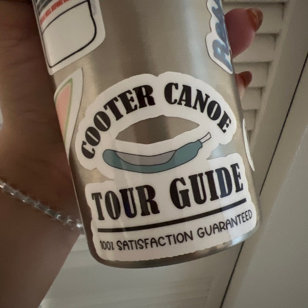 Purewick Sticker / Cooter Canoe Tour Guide / Nursing Humor / Gift ...