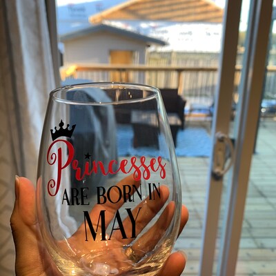 Princesses Are Born in SVG, Princesses SVG, Princess Birthday Svg, SVG ...