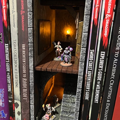 Infinity Mirror Book Nook Shelf Insert / Diorama RPG - Etsy