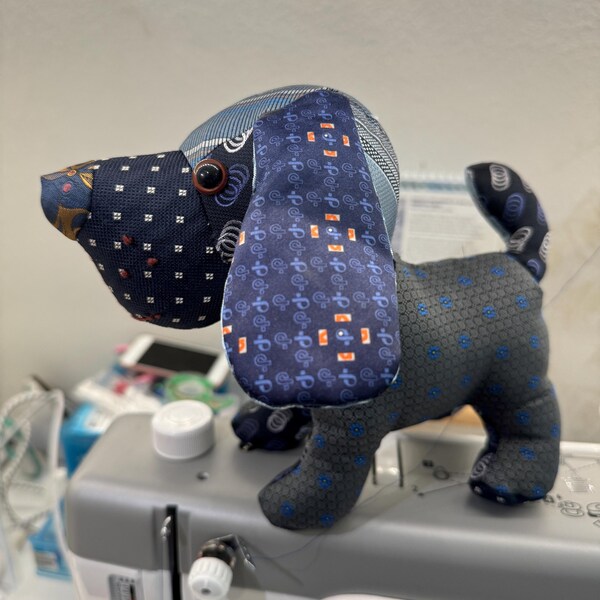 Stuffed Animal - Standing Puppy Dog | PDF Sewing Patterns & Tutorials ...