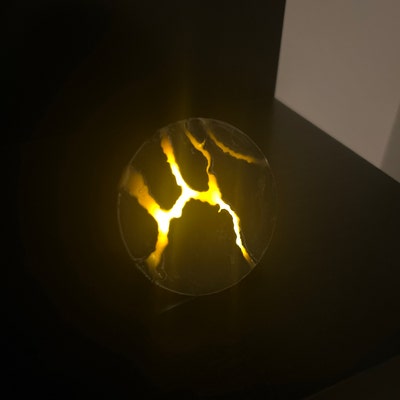 Fire Flower Lamp Mario Themed Lamp Fun Table Lamp Mario Movie Inspired ...