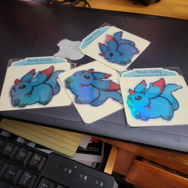 FFXIV Inspired Astrologian Soul Stone Vial - Holographic Gloss Vinyl ...