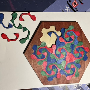 Wooden Giraffe Animals Theme Whimsies Victorian Irreguler Puzzle Jigsaw ...