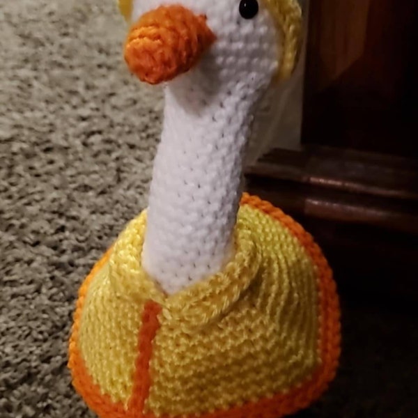 PATTERN ONLY Crochet Desk Goose Christmas Holiday Outfit Set Pdf ...