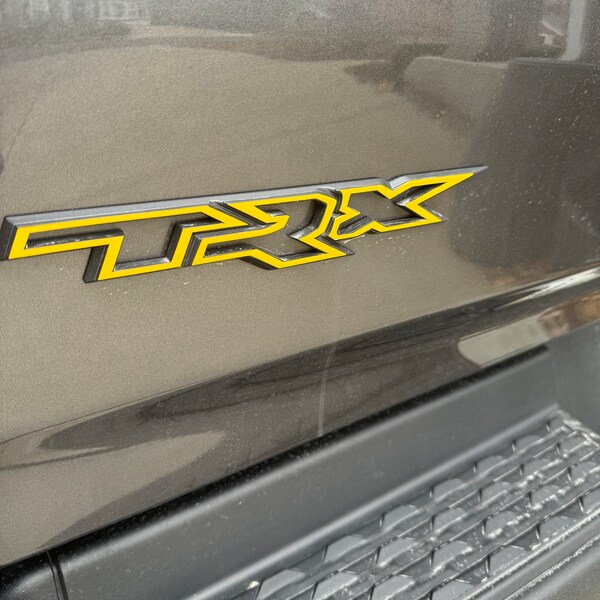 Ram 1500 TRX Emblem Overlay Decal 2021 2022 2023 2024 - Etsy