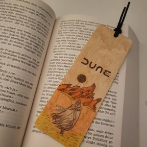 Dune Bookmarks Handmade Wood Bookmark Dune Books Dune Movie Muad Dib ...