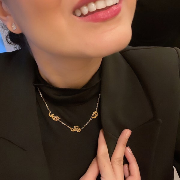 Pahlavi Coin Necklace Adorned With Four Old Fashion Yek Geroonie Coin ...