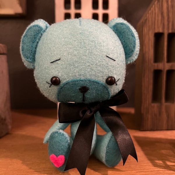 Li'l Sweetheart Bear Pdf Pattern - Etsy