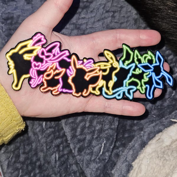 Neon Toy Story the Claw Sticker - Etsy