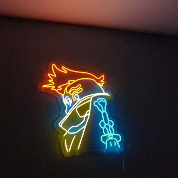 Anime Character LED Neon Sign,anime Neon Sign,anime Character, Neon ...