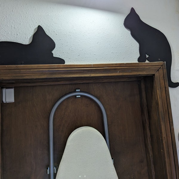 Wood Cat Door Topper (four Poses) - Etsy