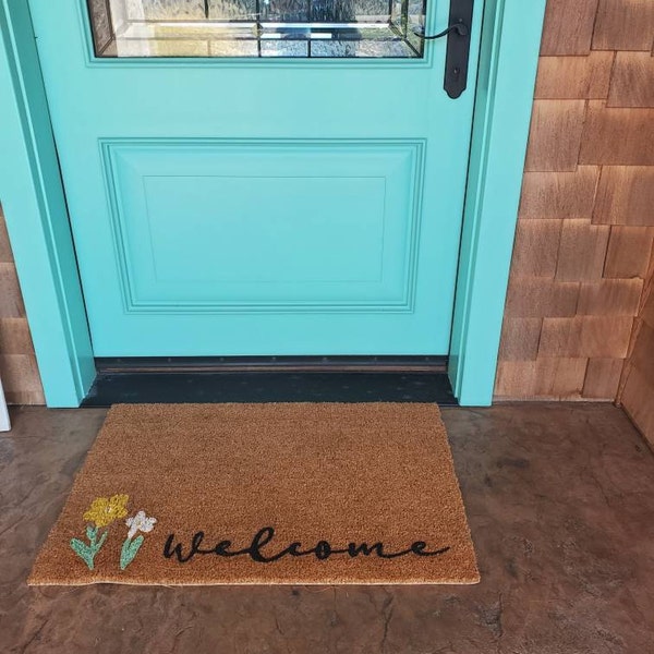 USA Home Doormat | Patriotic Welcome Mat | USA Themed Outdoor Doormat ...