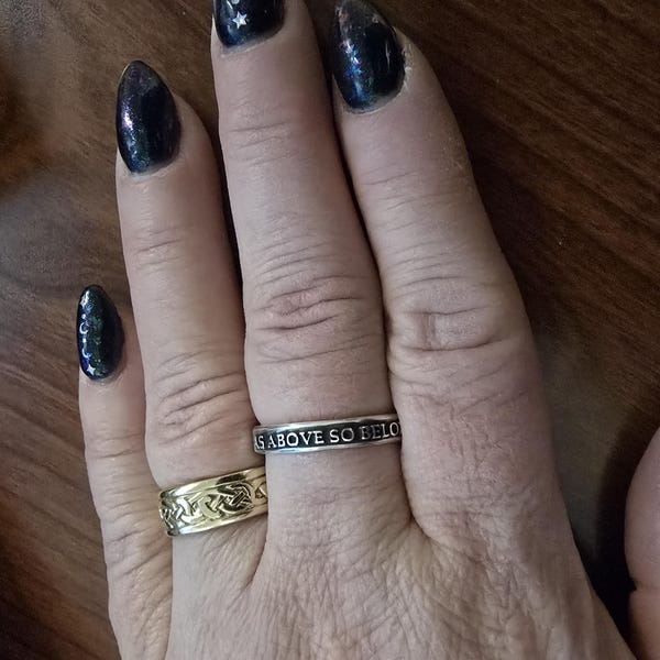 Halloween Ring Everyday is Halloween Ring / Womens Rings Mens Rings ...