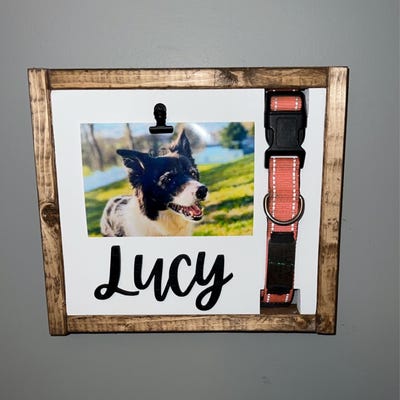 Custom Two Dog Ear Outline Sign, Unique Dog Lover Gift, Dog Ear ...