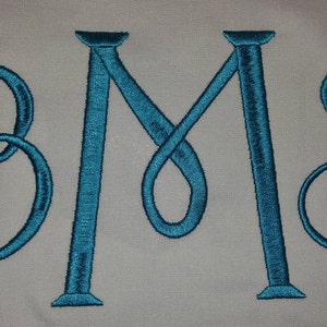 Harrington Embroidery Font for Embroidery Monogram Font Machine ...