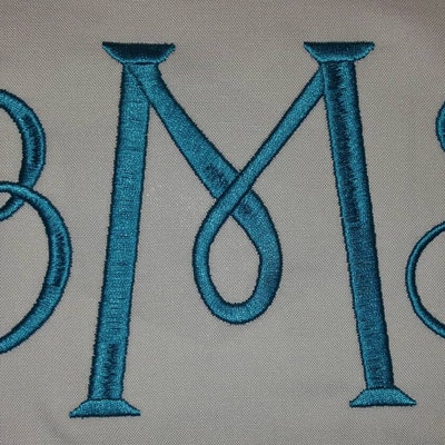 Harrington Embroidery Font for Embroidery Monogram Font Machine ...