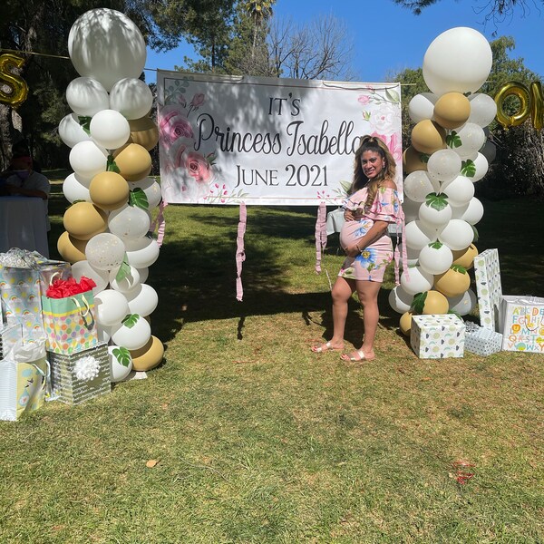 Boho Floral Bridal Wedding Congratulations Banner Wedding Bridal Shower ...