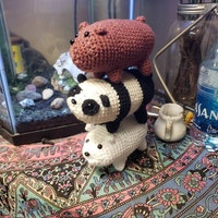 We Bare Bears Bear Stack Crochet Pattern PDF - Etsy Canada