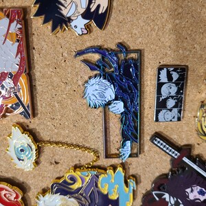 Jjk Ten Shadows Acrylic Charms - Etsy