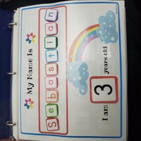 Buy Toddler Busy Book,preschool Curriculum, Editable Cover Page ...