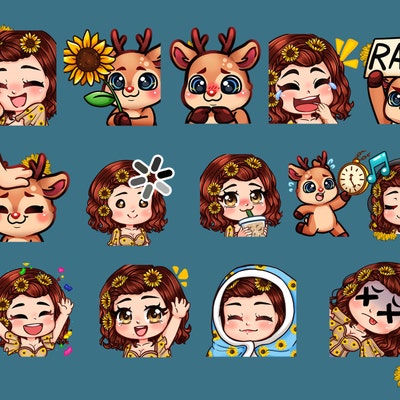 Custom Reactive Pngtuber Vtuber for Twitch Youtube Discord - Etsy