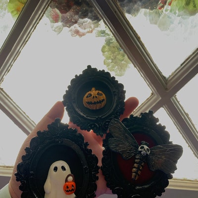 Trick or Treat Boo, Cute Ghost, Gothic Home Decor, Witchy Decor ...