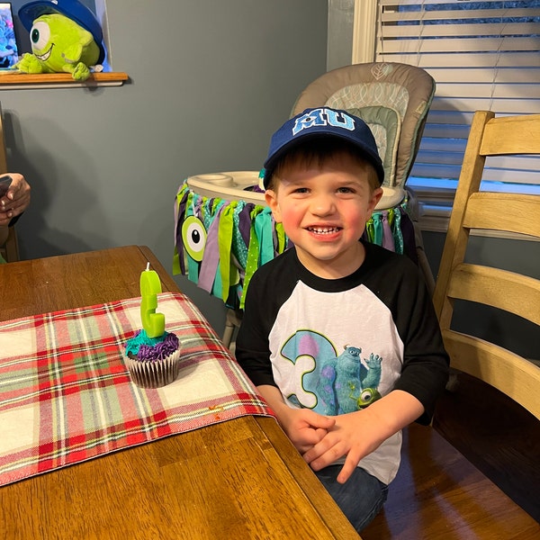 Monsters University MU Hat Mike Wazowski Baseball Cap Halloween Costume ...