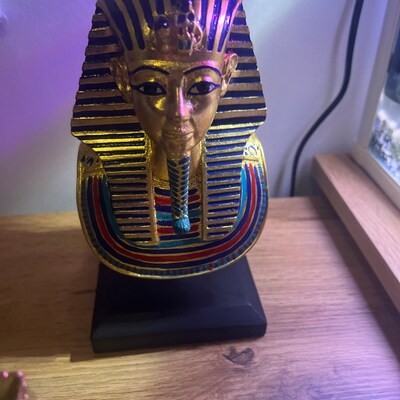 Egyptian Replica King Tutankhamun Mask the Powerful King Made in Egypt ...