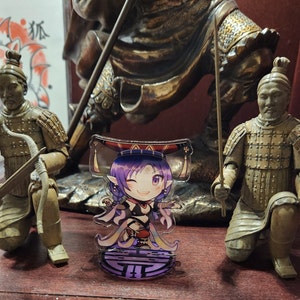 CUSTOM Keychain Standy Chibi Anime Character Commission Couple Vtuber ...