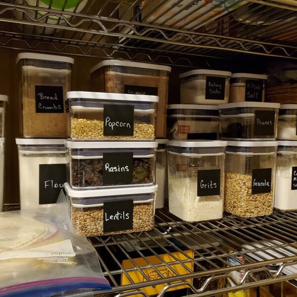 Chalkboard Fancy Plaque Wall Decal - XXL Frame Chalkboard Refrigerator ...