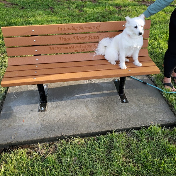 Park Bench Frames Free Standing Bolt Down Heavy Duty Solid Steel ...