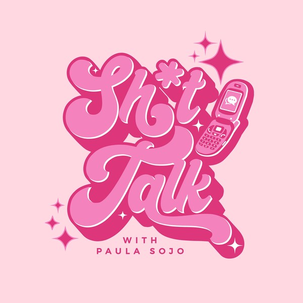 Pink Retro Logo, Pretty Beauty Logo Bundle, Funky Logo Branding Set ...