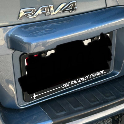 Swordfish See You Space Cowboy License Plate Frame Free Shipping ...