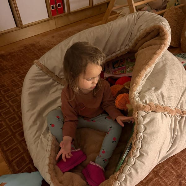 PRE-ORDER Teddy FLOOF for People | Escape Den | Cuddle Cave | Dog Bed ...