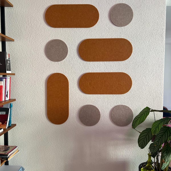 Arch Felt Board, Polygon Sound Diffuser Panel, Felt Wall Tiles, Custom ...