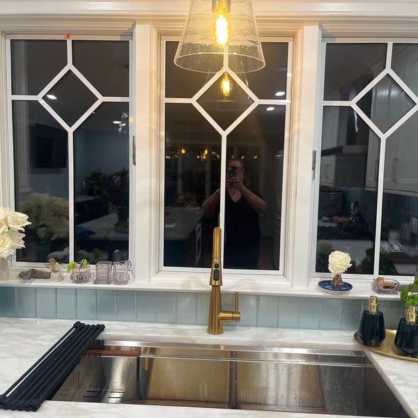 Mullion Glass Door for Existing Kitchen Cabinet Kitchen Mullion Kitchen ...