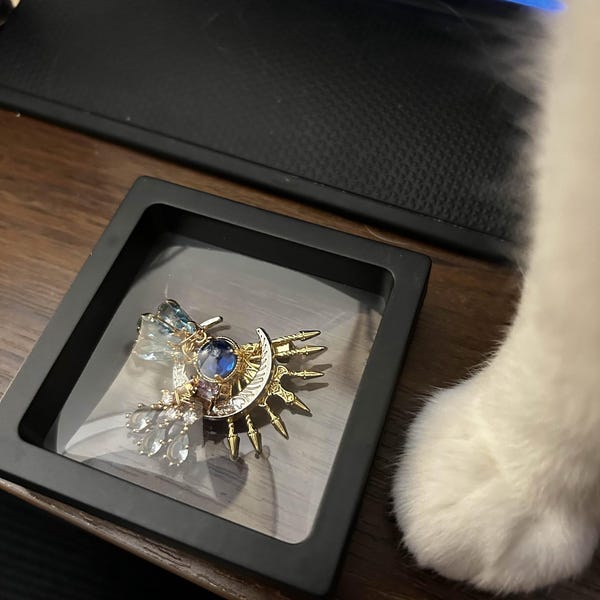 FFXIV Job Stone Handmade Pictomancer Viper Resin Keychain Phonecharm ...