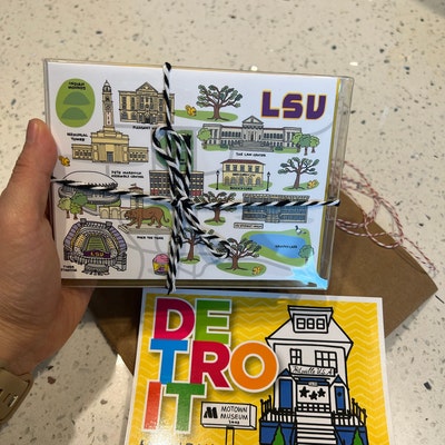 Louisiana State University You Did It Card 4.25 X 5.5 A2, LSU Campus ...