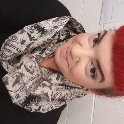 Street Food Infinity Scarf / Tacos / Tomato / Scarf / Fiesta / - Etsy