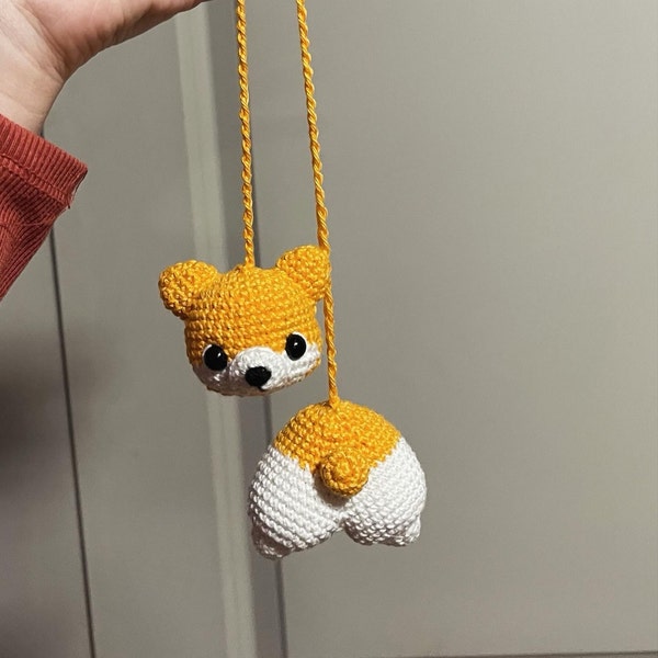 Mini Crochet Animals Cute Little Sheep Head Key Chain— CROCHET PDF ...