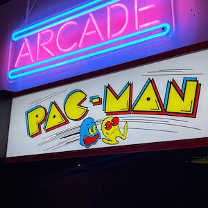 Retro Arcade Neon Sign Customize Your Arcade / Mancave LED - Etsy