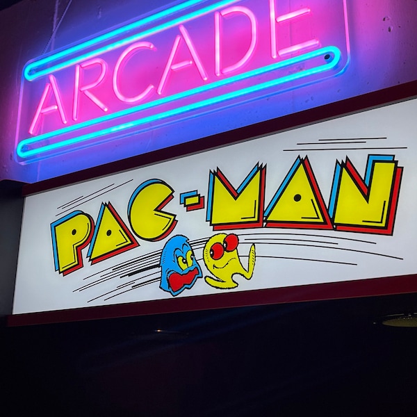 Retro Arcade Neon Sign - Custom for Your Home Arcade / Mancave LED Sign ...