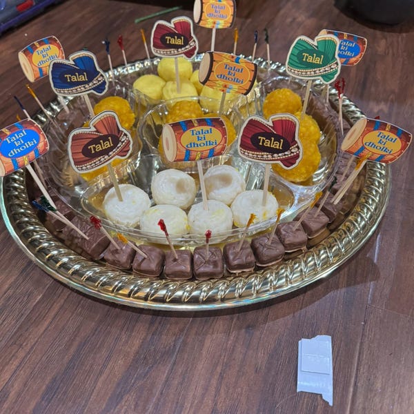 Desi Wedding Favors / Sonf Cones / Fennel Cones / Mehndi Favors (set of ...