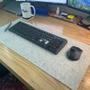 Gray Desk Pad/ Felt Mat / Laptop Mat / Desk Mat / Different Sizes Mat ...