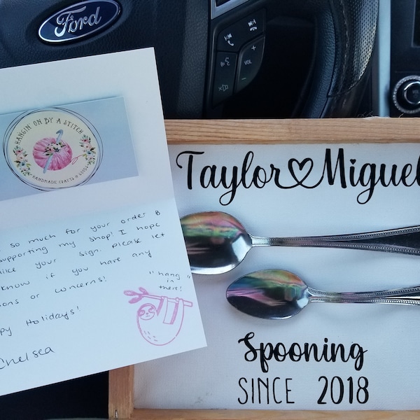 Spooning Since Sign - Etsy