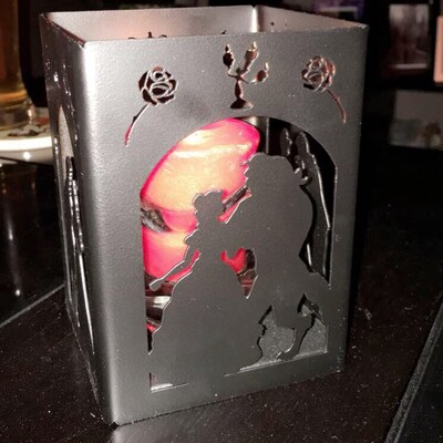 Princesses Metal Candle Holder, Lantern, Centerpiece, Disney Home Decor ...