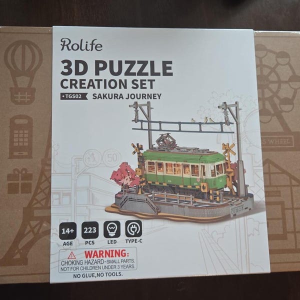 Cozy Kitchen Rolife DIY Miniature Dollhouse Kit 3D Wooden Puzzle Model ...