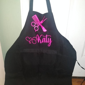 Custom Hair Stylist Apron. Hair Stylist Apron. Hair Stylist Gift ...