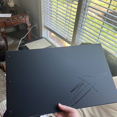 11x17 Landscape Matte Black Portfolio Case 11x17 Portfolio Landscape ...