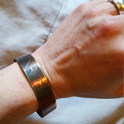 Coloured Steel Bird on Wing Cuff, Multi Coloured Stainless Steel Birds ...